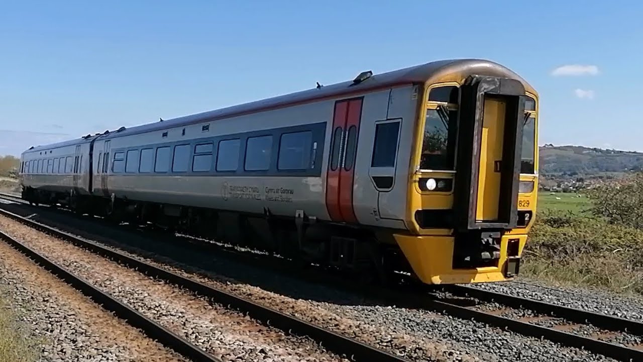 24/04/24 - Class 158 - 158829 - Birmingham International to Holyhead ...