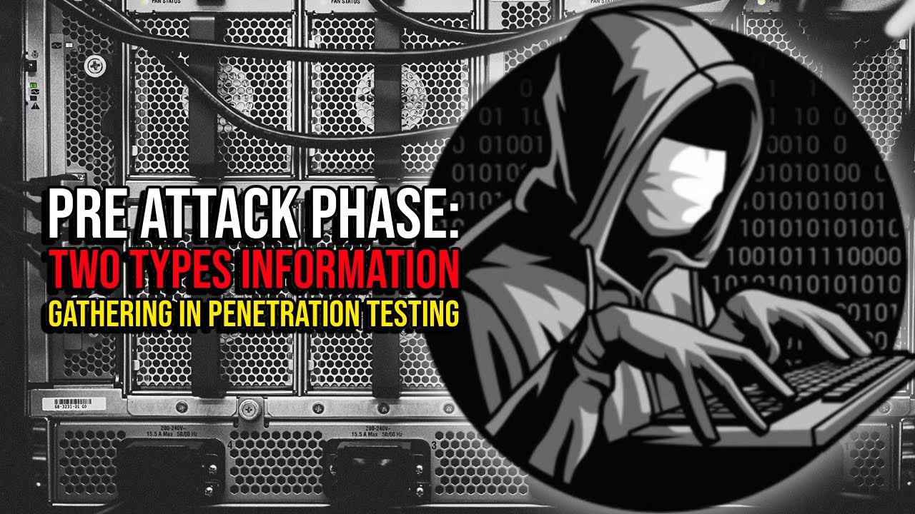 Pre Attack Phase: Two Types Information Gathering in Pentesting - YouTube