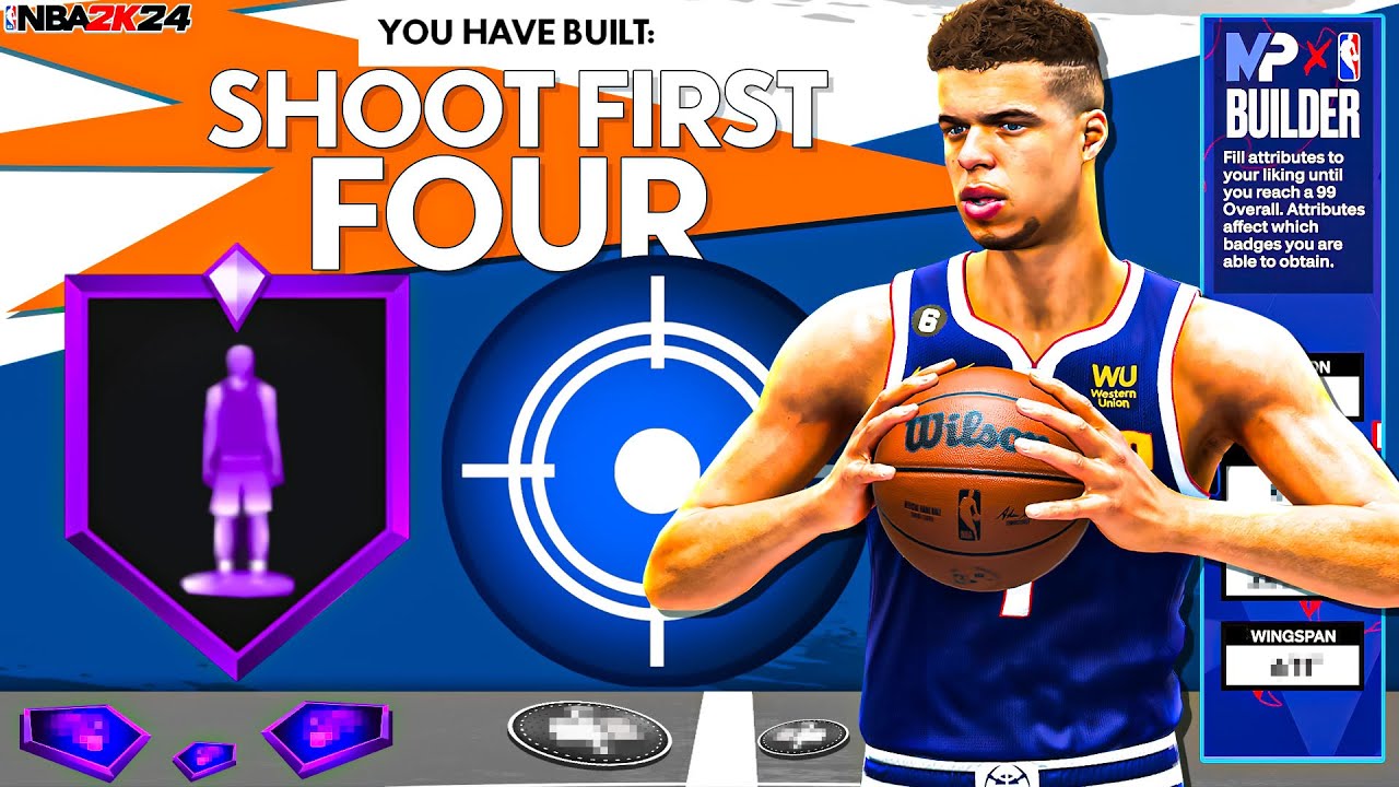 Creating the Ultimate Shoot-First Four Build in NBA 2K24! - YouTube