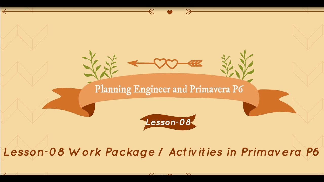 Activities&Activity Relation in P6 -Less-08 P-1-Primavera P6 Tutorial for Beginner's ...