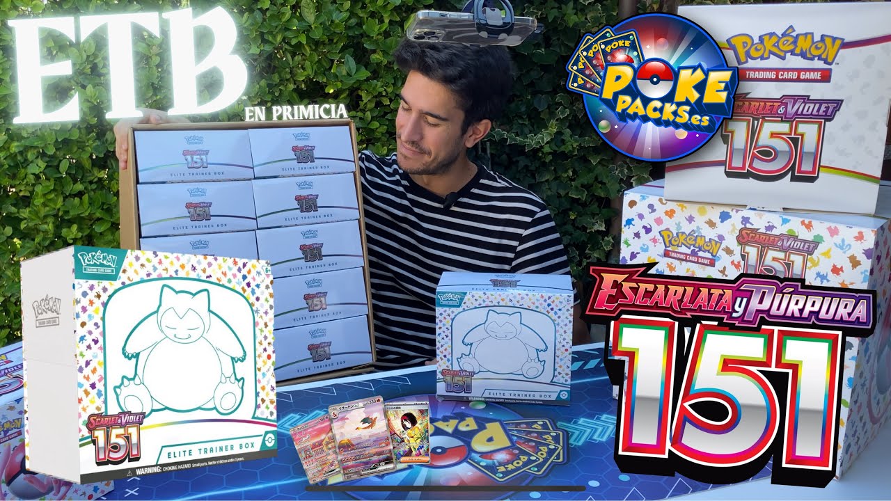 ETB POKEMON 151 en EXCLUSIVA!😱 - YouTube