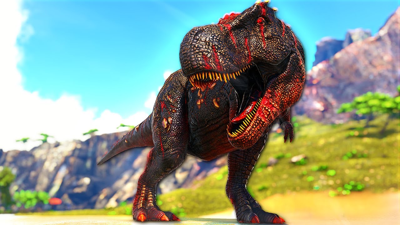I Am Going to Tame the ALMIGHTY MEGA-REX in Hardcore ARK #52 - YouTube