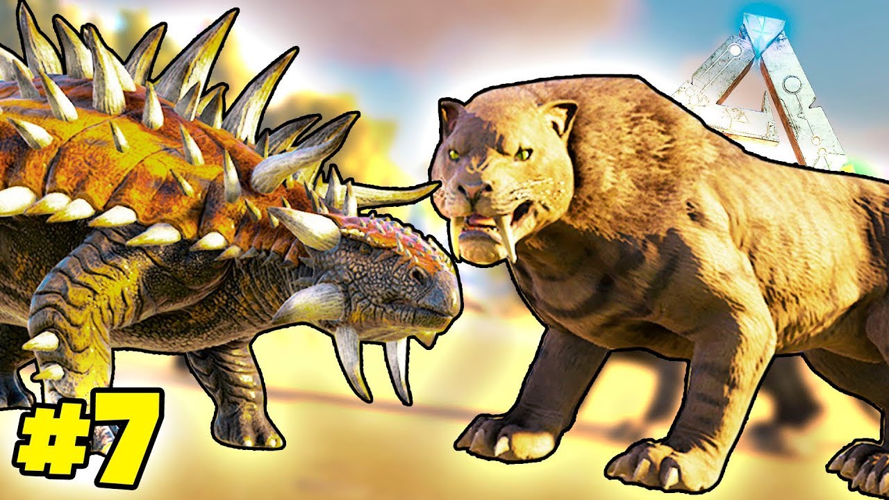 Dansk ARK Extinction Core #7 - SABEL-TIGER OG ANKY - YouTube