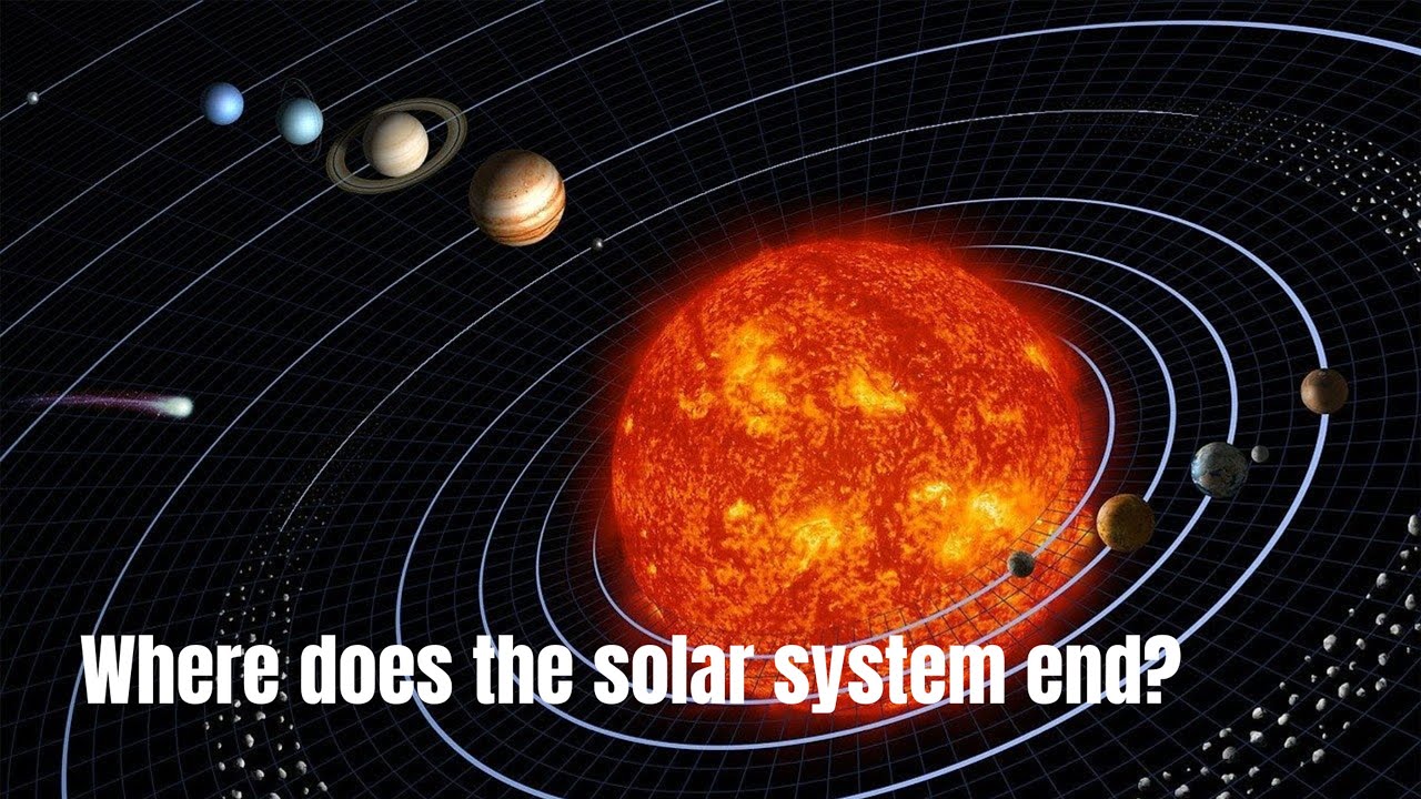 Where does the solar system end? - YouTube