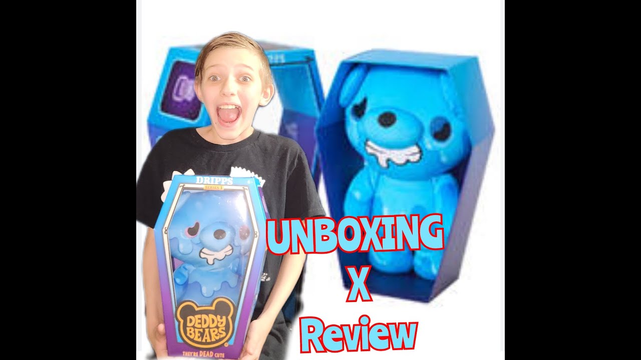 12 IN SERIES 3 DRIPPS DEDDY BEARS PLUSH FIGURE UNBOXING X REVIEW THEY ...