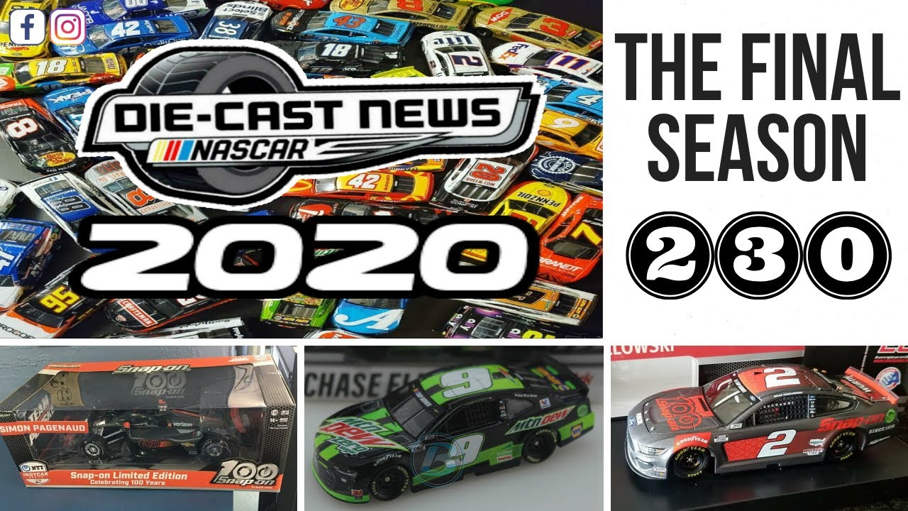 NASCAR Die-Cast News 230 (Snap-On Die-Cast are HERE!!!) - YouTube