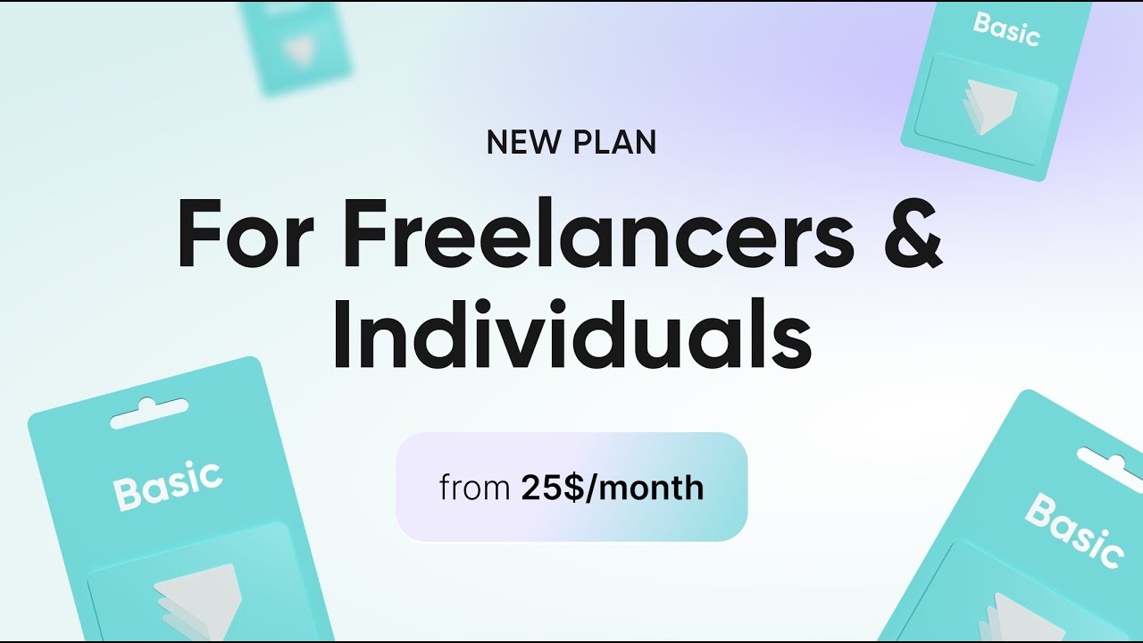Introducing: ProtoPie Basic Plan for Freelancers and Individuals - YouTube