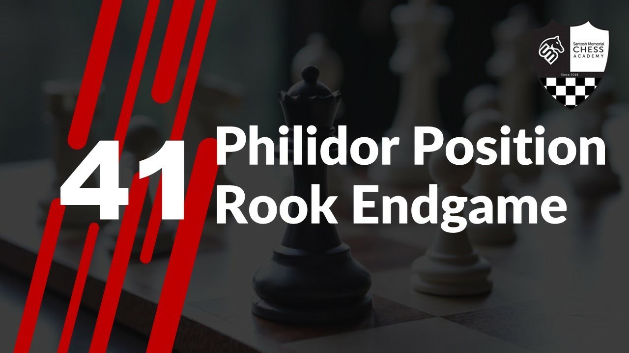 Philidor Position Rook Endgame Hindi - YouTube