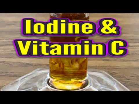 Redox of Iodine & Vitamin C in RamZland!⚗️ I2+C6H806→C6H606+2I+2H #STEM ...