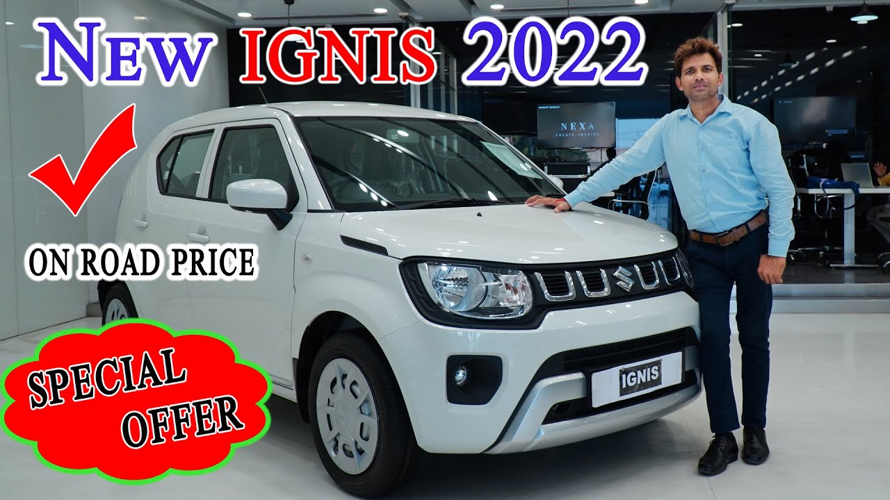 New Suzuki IGNIS Base Model Sigma 2022 On road Price Features, Interior ...