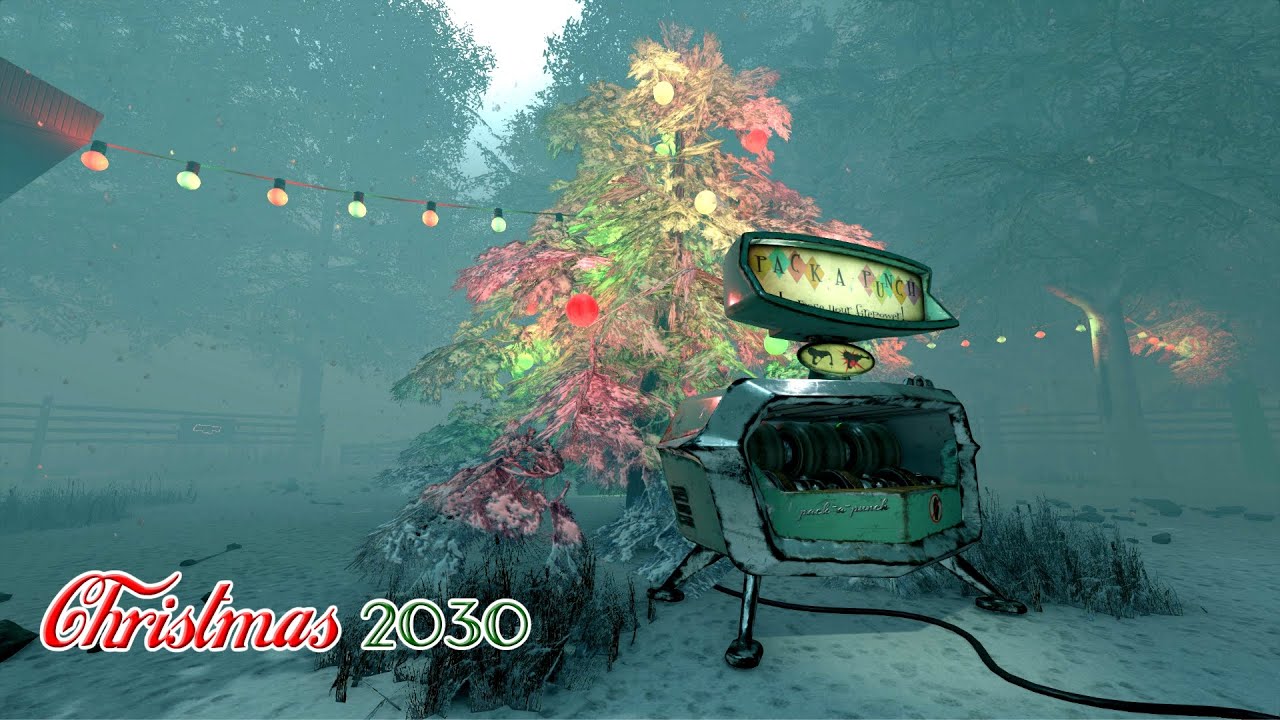 Bo3 New Custom Zombies Christmas 2030 - YouTube