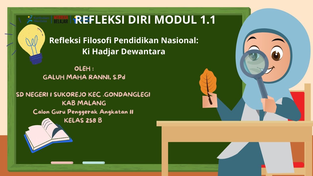 Refleksi Modul 1.1 Filosofi Pendidikan Nasional KHD (Ki Hajar Dewantara ...