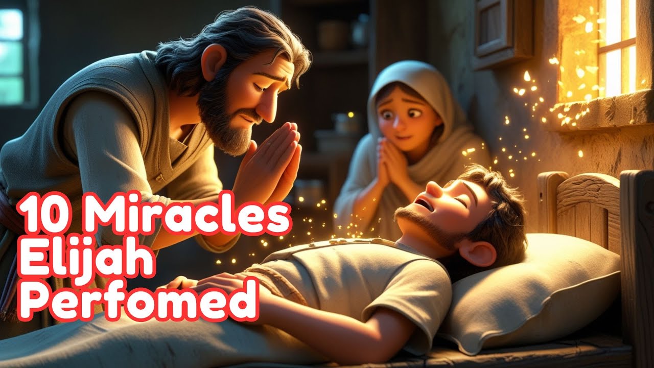 10 Miracles Elijah Performed |Bible Stories | Powerful Acts of God ...