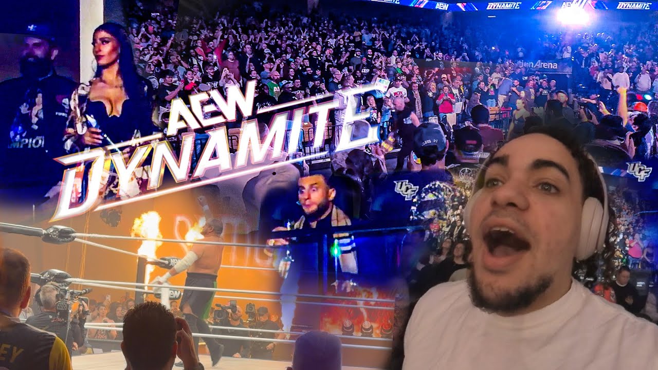 AEW DYNAMITE 1/21/26 VLOG! 4K 360 CAM #AEW - YouTube