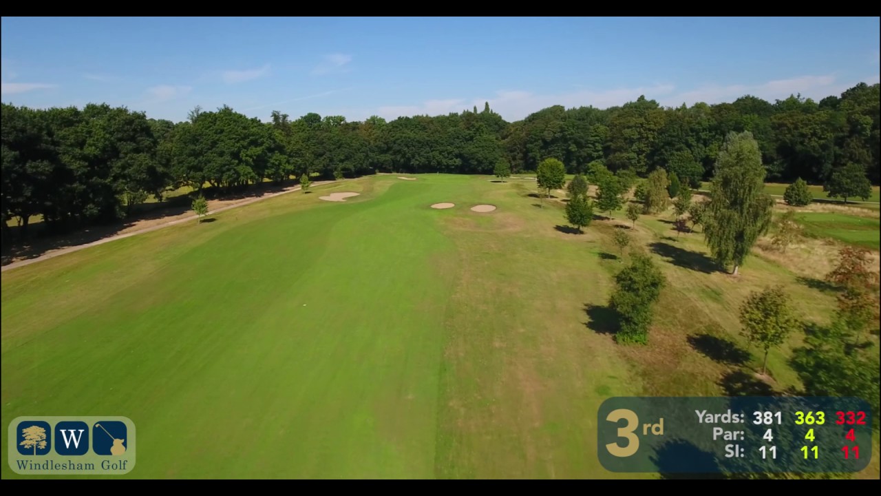 3rd Hole - Windlesham Golf Club, Surrey - YouTube