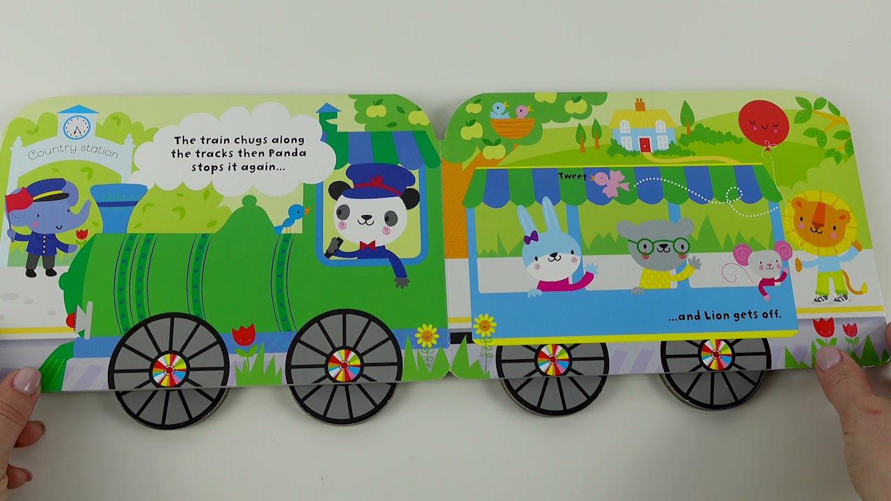 Toys Baby & Toddler Toys Usborne Baby's Very First Train Book etna.com.pe