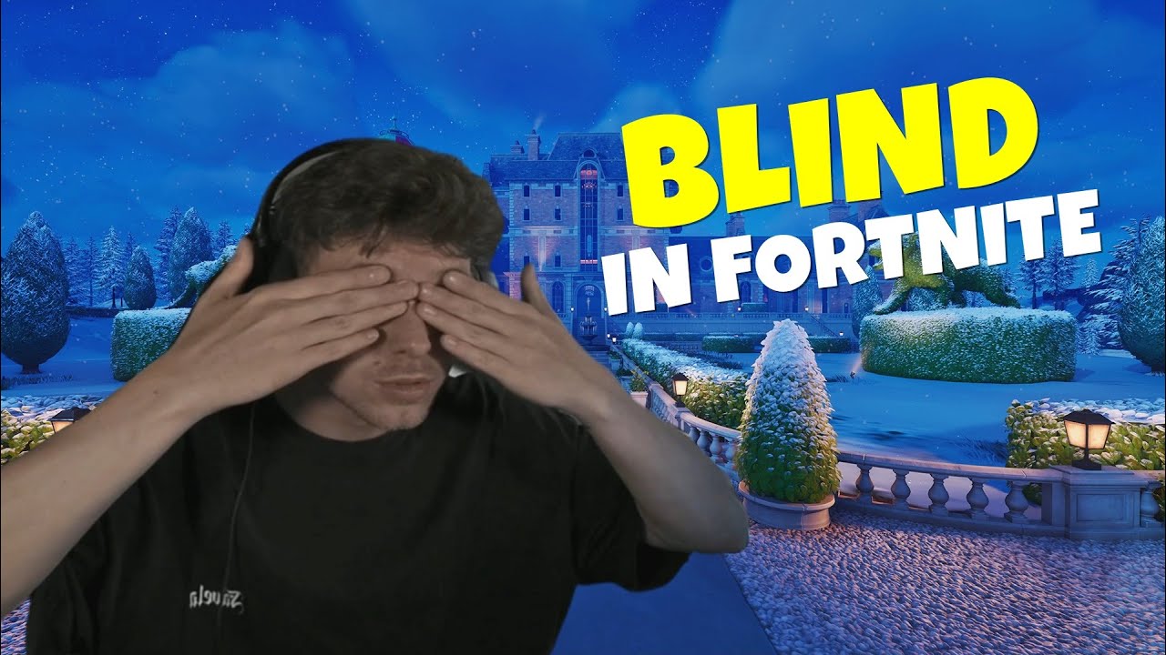 Wir spielen BLIND Fortnite! | Fortnite-Challenge - YouTube