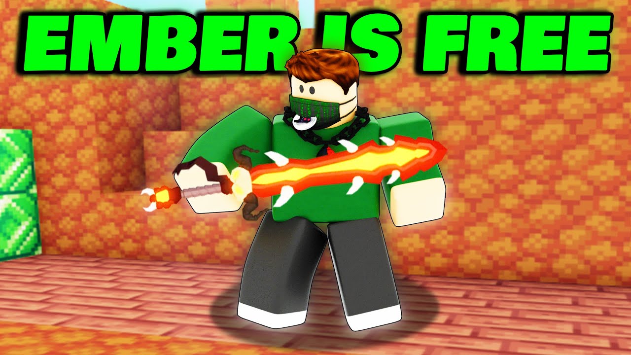 Ember is Free!!! (Roblox Bedwars) - YouTube