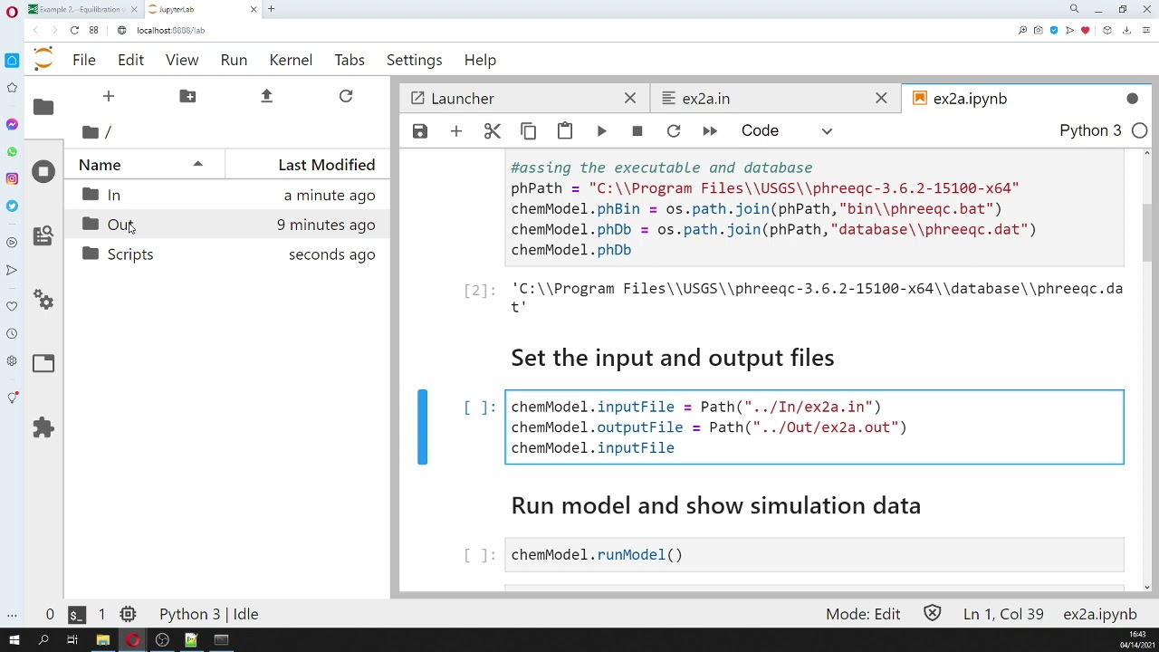 Gypsum and Anhydrite solubility calculation with Phreeqc and Python - Tutorial - YouTube