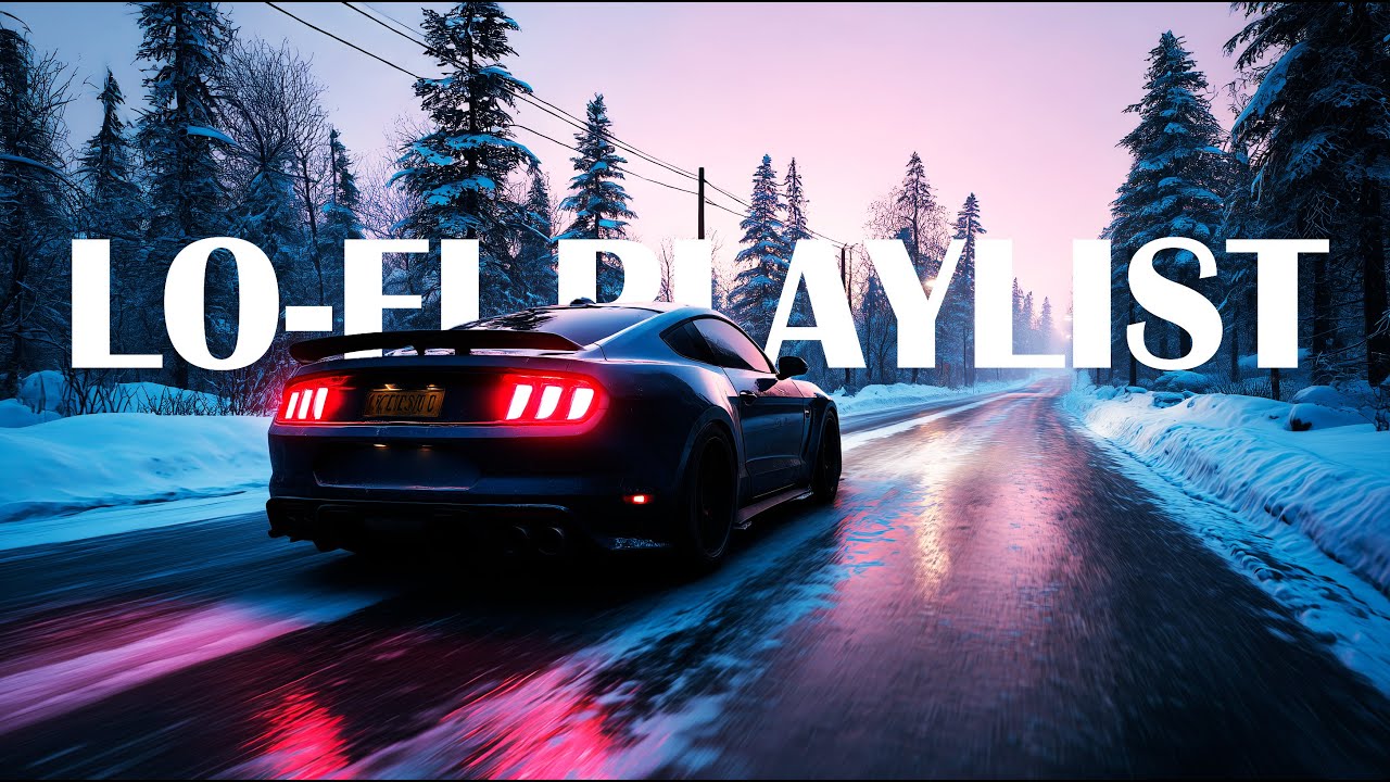 Frozen Lights | Winter Lo-Fi Drive - YouTube