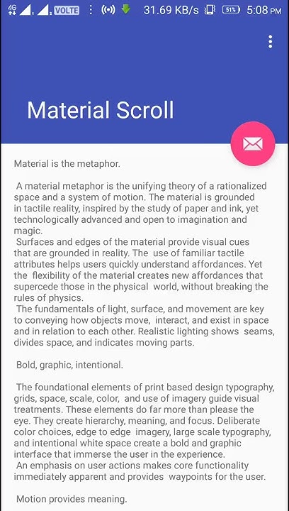 (DEMO) Material design Collapsable AppBar/ToolBar - coderzheaven.com - YouTube
