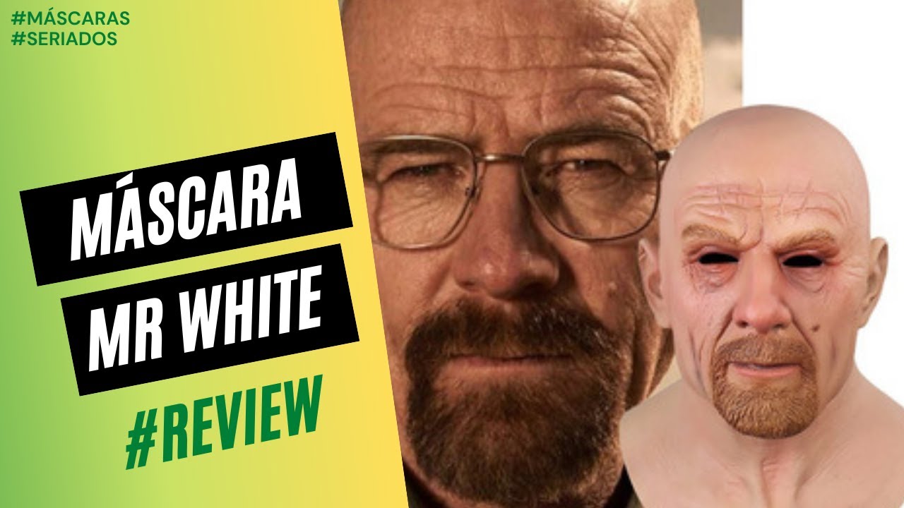 Máscara Mister White Breaking Bad - YouTube
