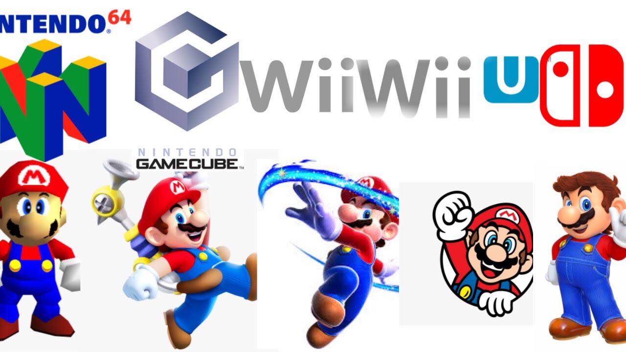 Evolution Of 3D Mario Games (1996-2017) - YouTube