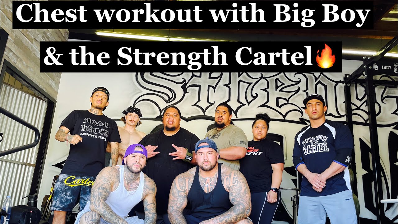 Chest workout with @BIGSCBOY & the @Strength Cartel | I tried the ...