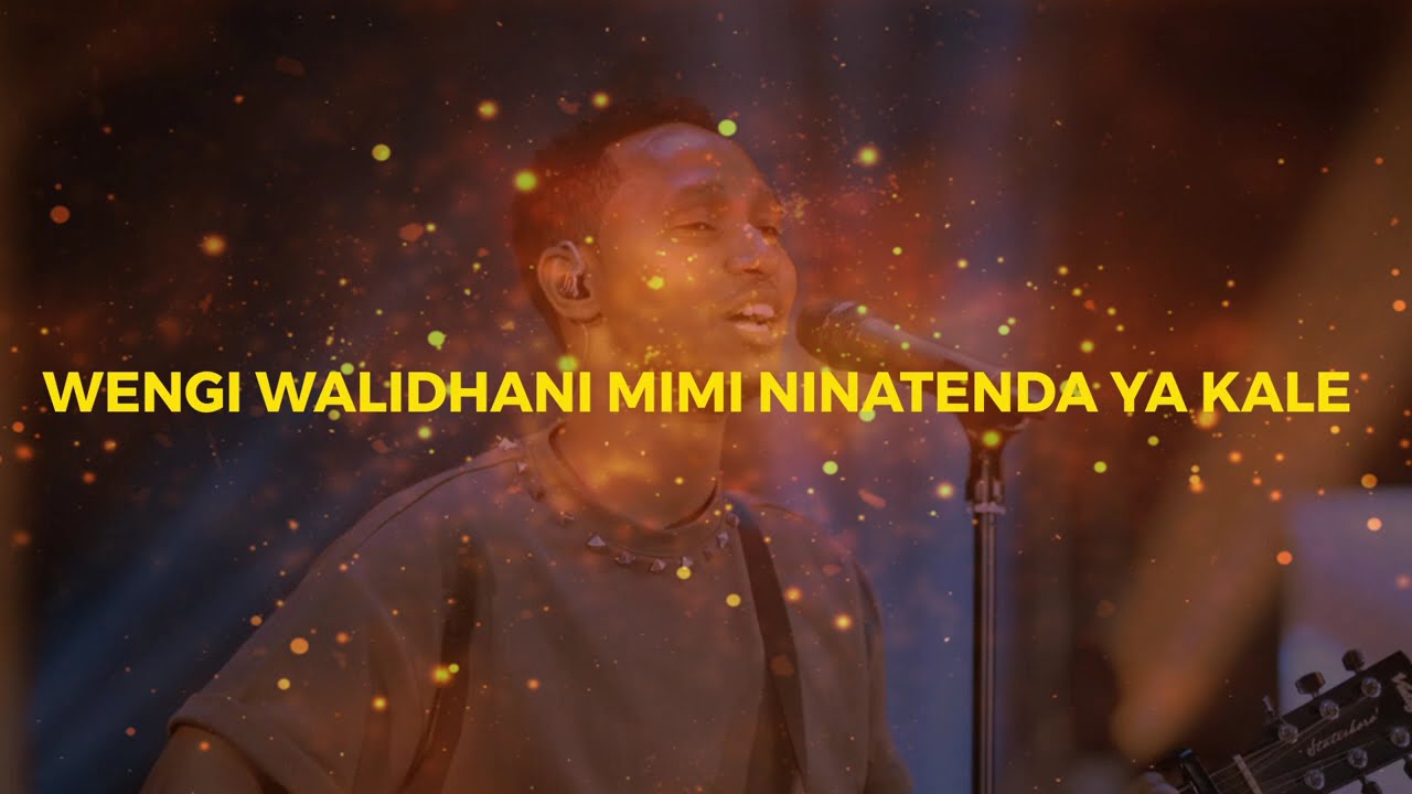 Israel Mbonyi - Amenisamehe Lyrics Video - YouTube