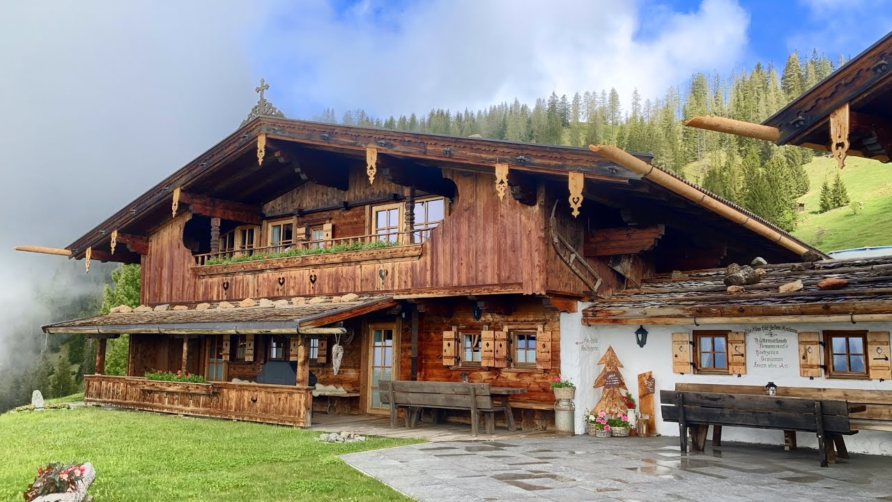 Chalet Bischofer Alm in Tirol, Austria - YouTube