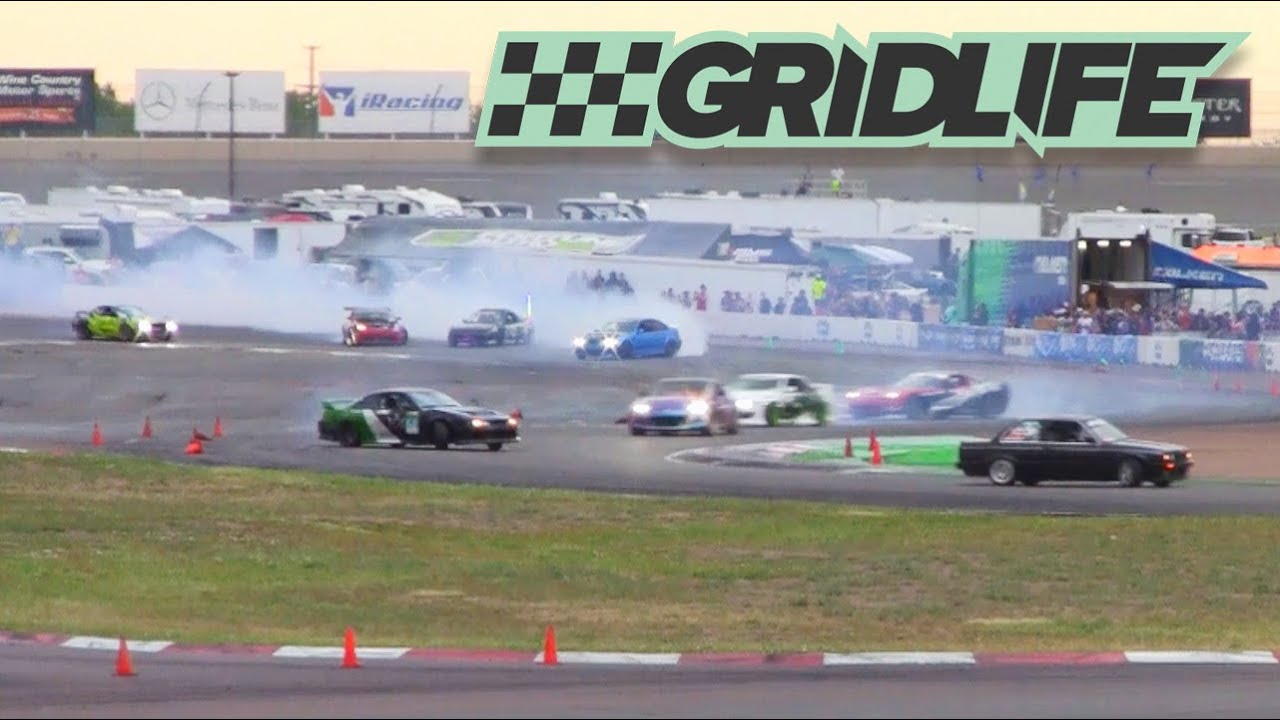 Drifting at GRIDLIFE Alpine Horizon - YouTube