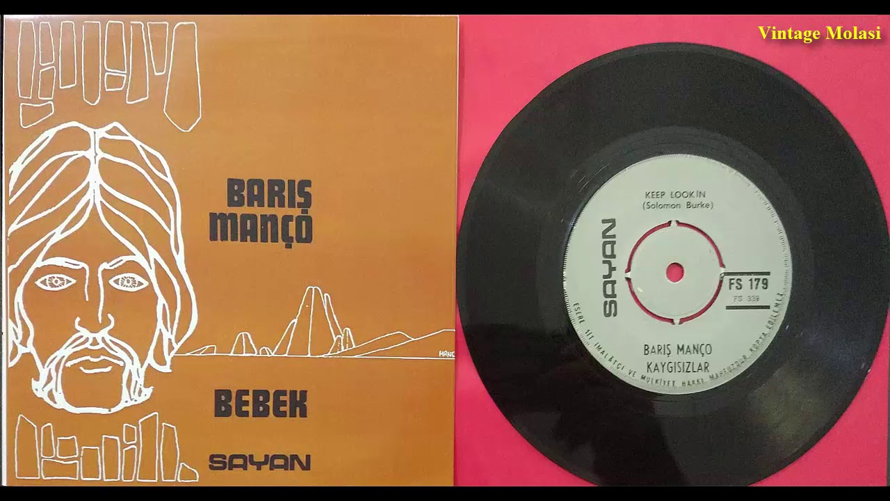 Barış Manço & Kaygısızlar - Keep Lookin' 1968 (Analog Plak Kaydı) - YouTube