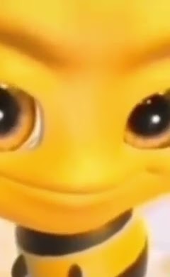 Bee turns around and raised eyebrows while smirking - YouTube