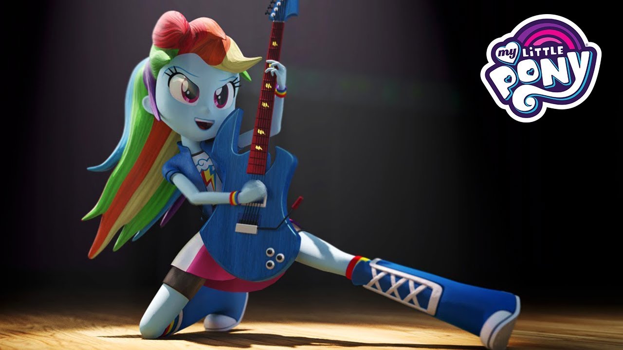 Rainbow Dash Dance Magic Show Game (Equestria Girls) - YouTube