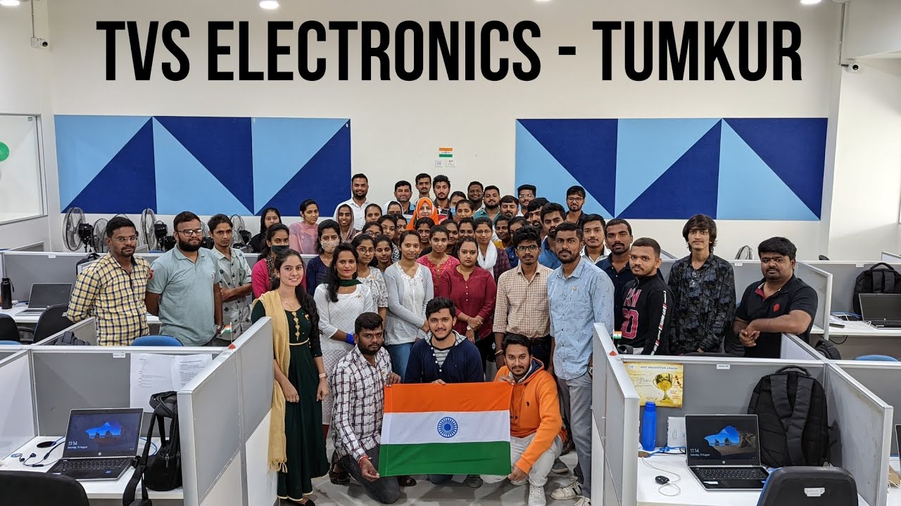 TVS ELECTRONICS - TUMKUR | DEPARTMENT OF ICMC | BK CREATIVEZ - YouTube