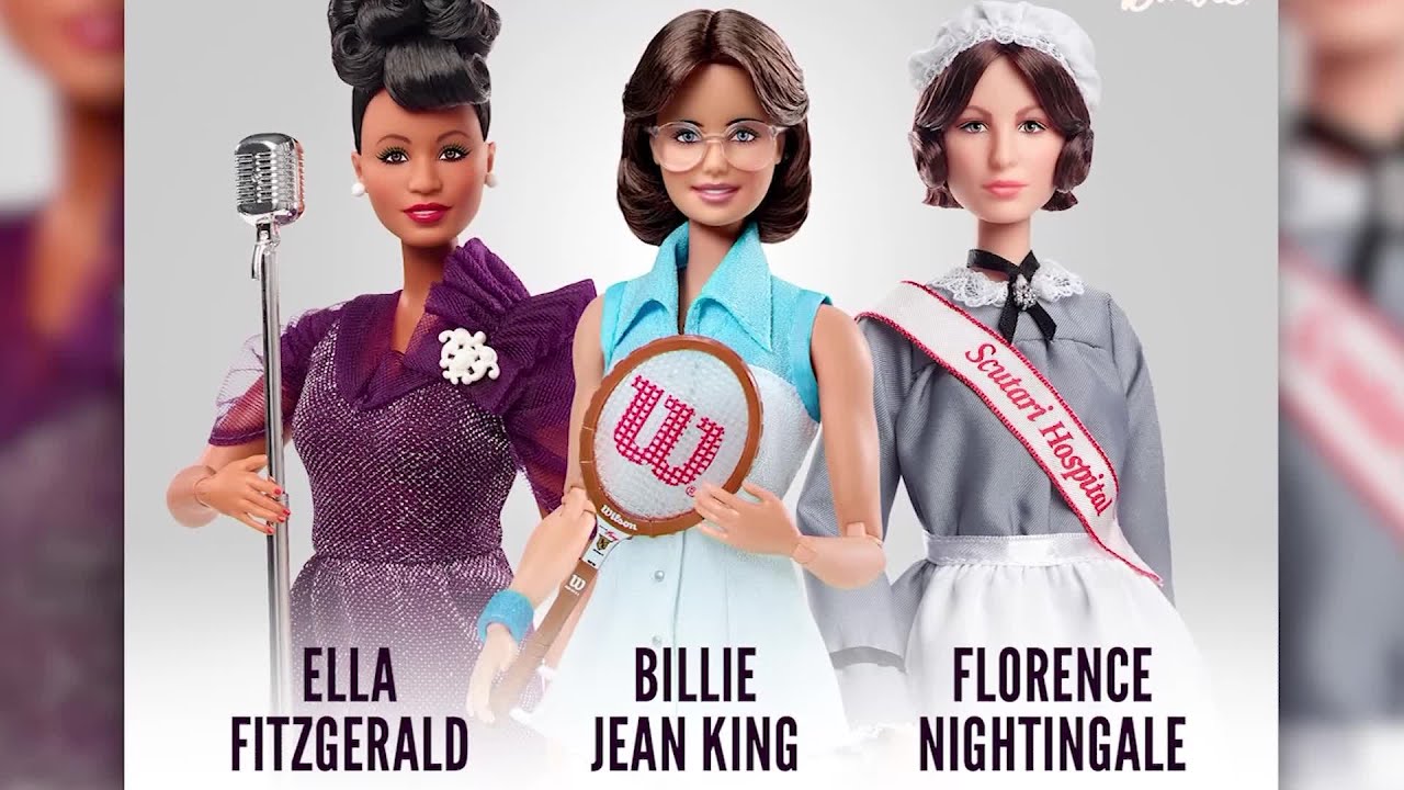 New Barbie Dolls Ella Fitzgerald, Billie Jean King and Florence ...