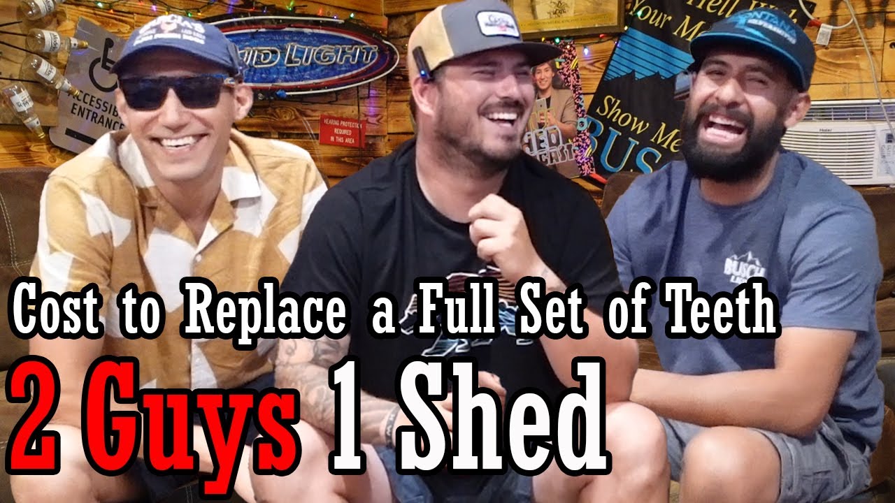 How much do Replacement Teeth Cost | 2 Guys 1 Shed Comedy #teeth #permanentteeth # ...