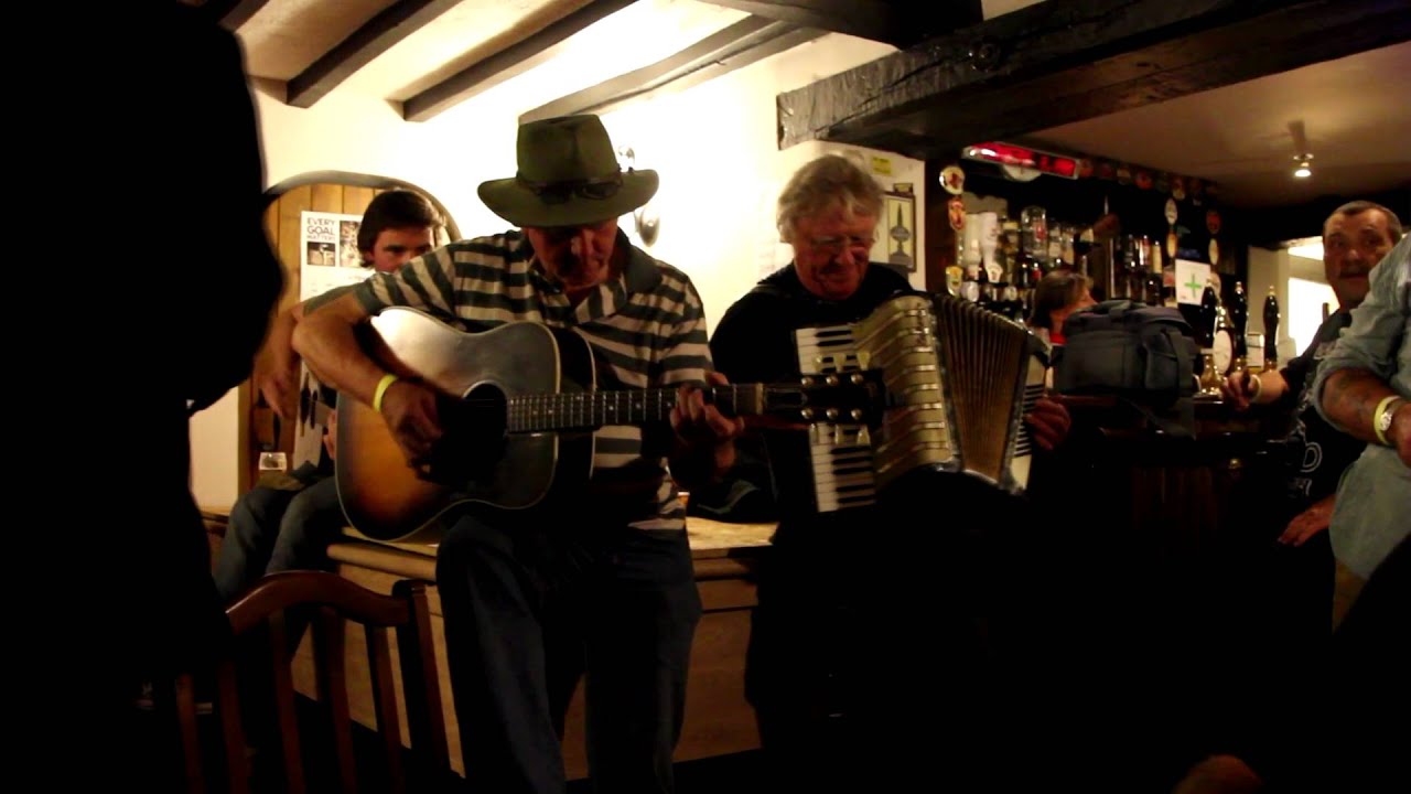 Duelling accordions at Whittington Mini Bluegrass festival - YouTube