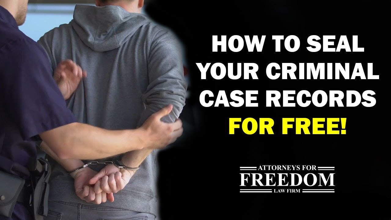 How To Seal Your Criminal Records For FREE In AZ Attorneys For Freedom Law Firm YouTube how-to-seal-your-criminal-records-for-free-in-az-attorneys-for-freedom-law-firm-youtube