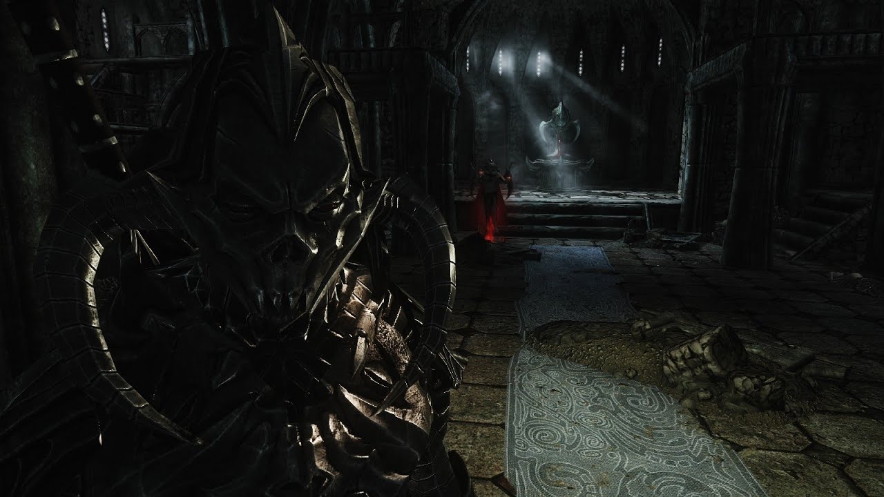 Molag Bal (Vigilant Mod) vs Vampire Lord Harkon | Skyrim - YouTube