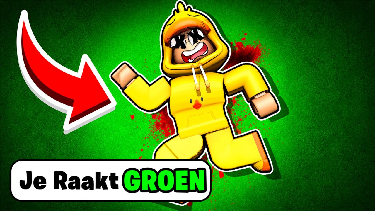 Je Mag Geen GROEN AANRAKEN! (Roblox) - YouTube