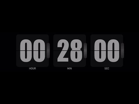 Alarm clock 28 minutes timer | Countdown ⏰ - YouTube
