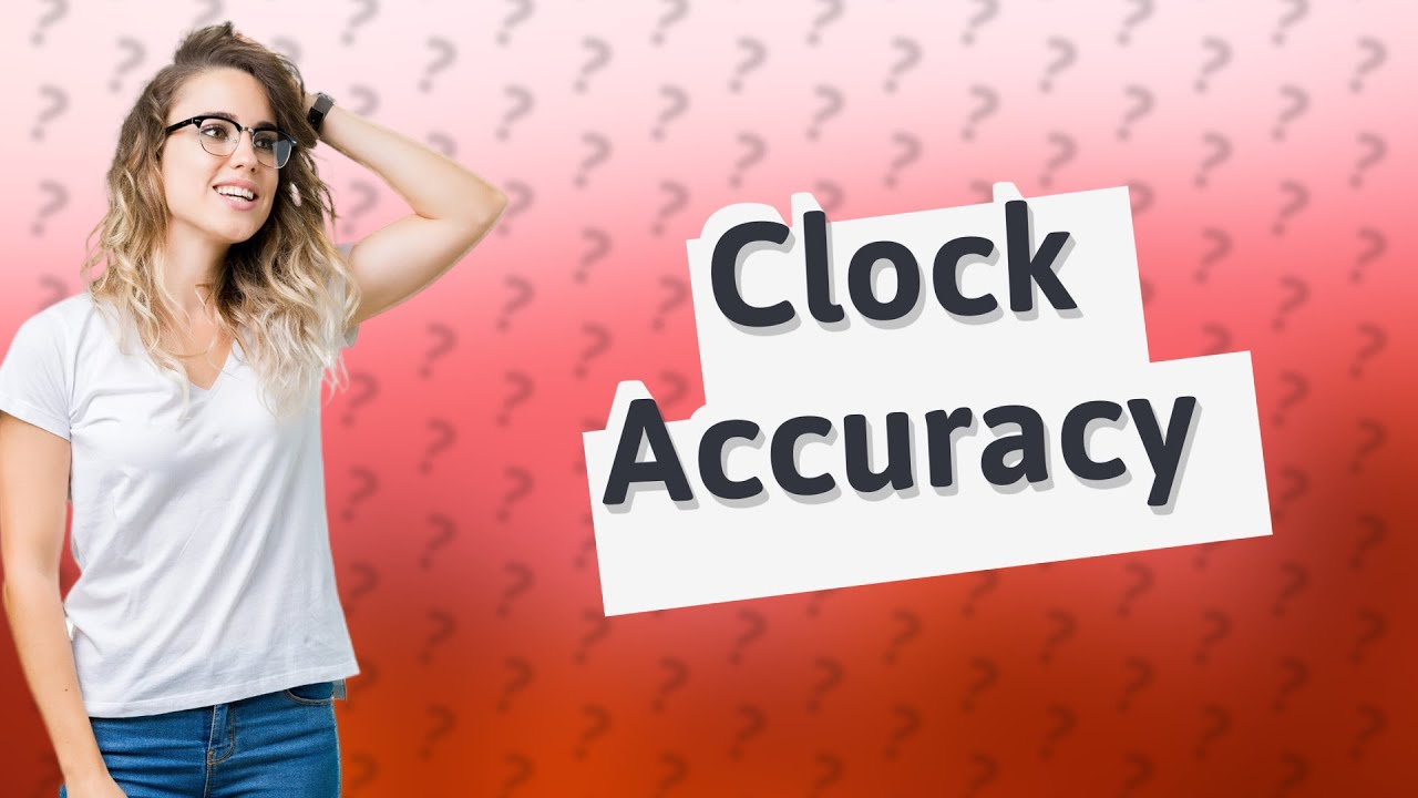 How accurate are analog clocks? - YouTube