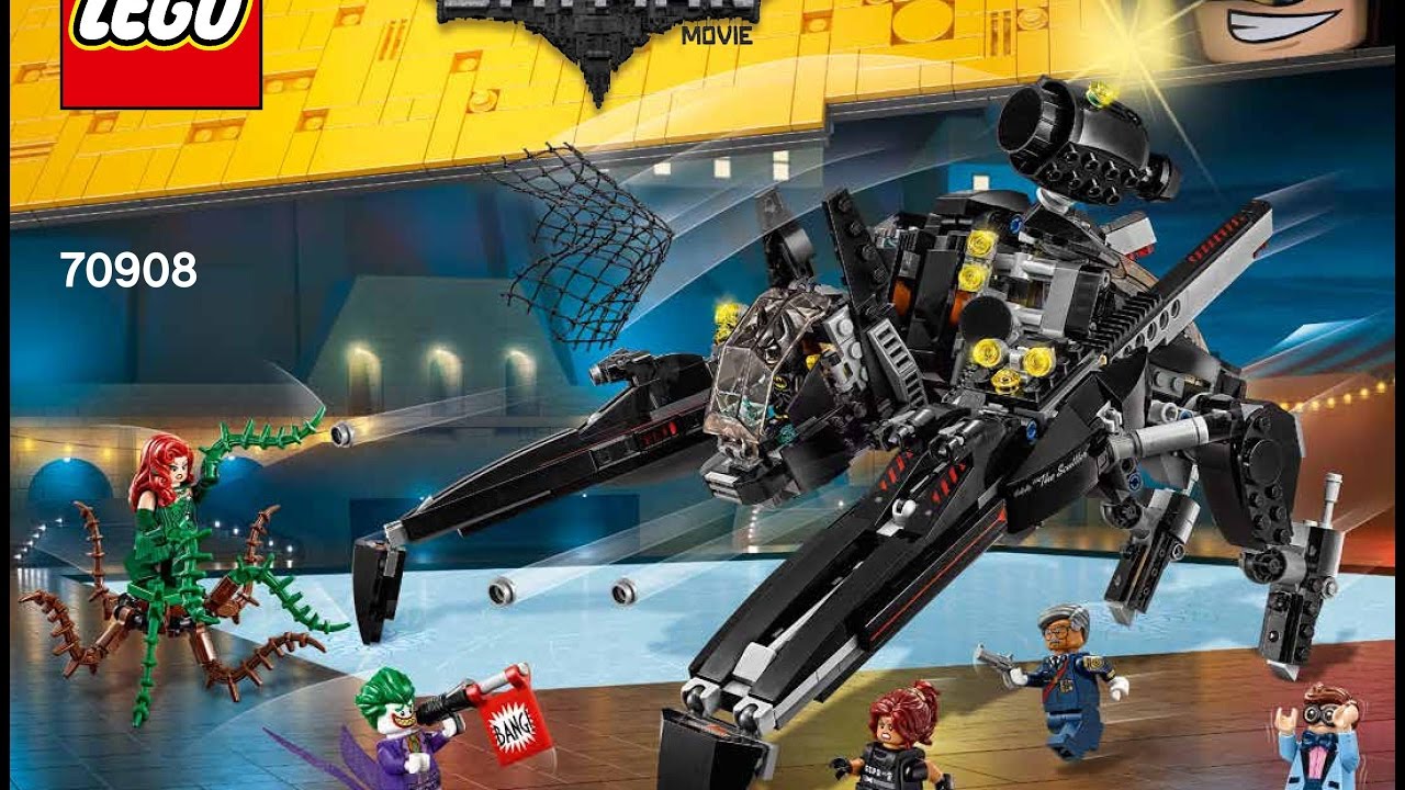 LEGO Batman Movie The Scuttler 70908 Instructions DIY Book - YouTube