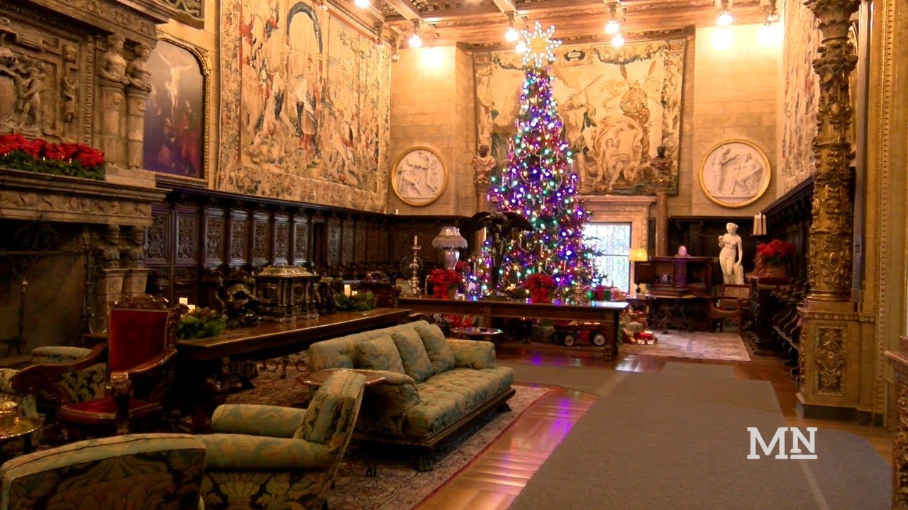 Hearst Castle Prepares for Annual Holiday Twilight Tour - YouTube