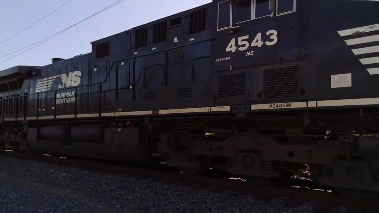 Delmarva central with NS 4543 in tow - YouTube