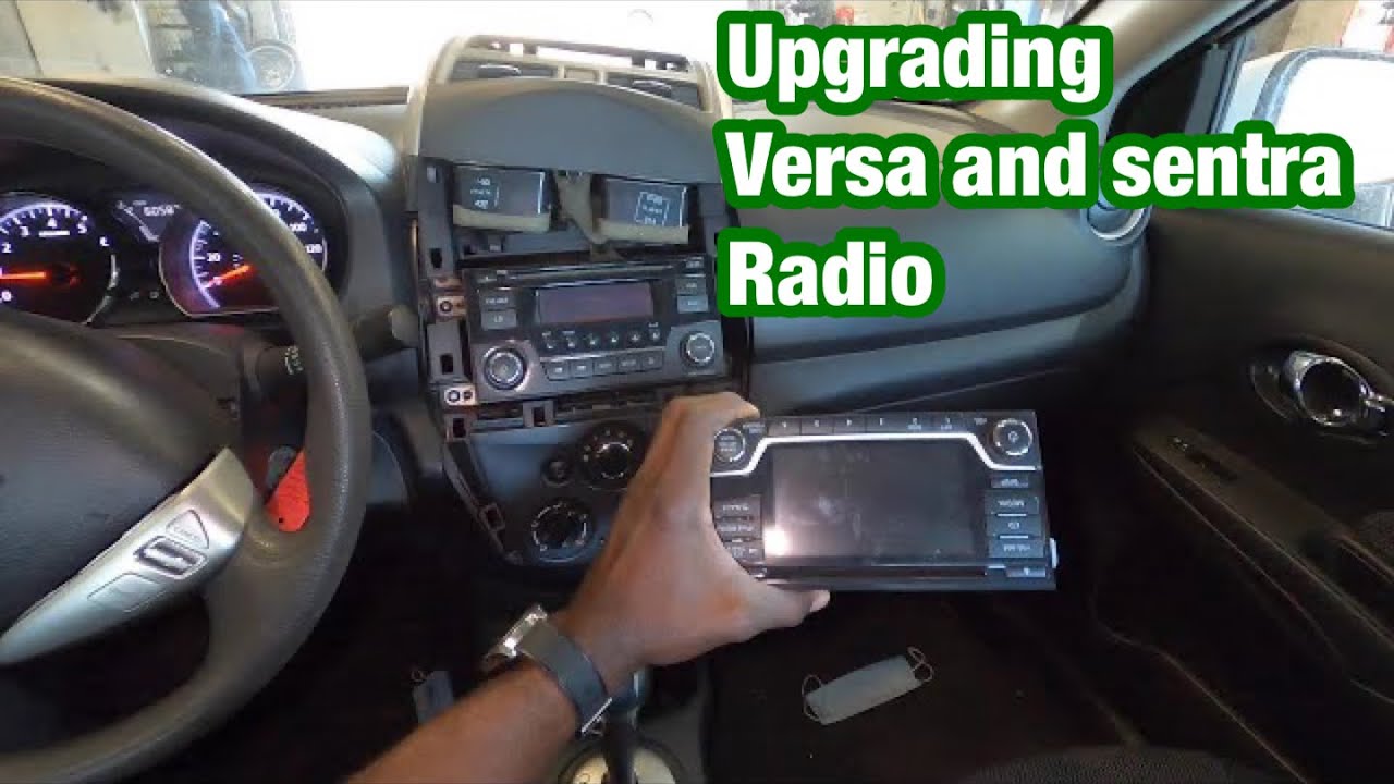Upgrading the radio on Nissan versa and Sentra - YouTube