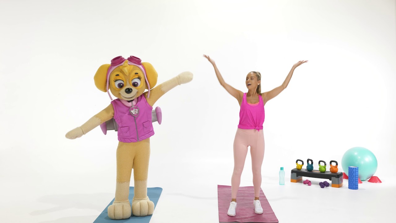 PAW Patrol Workouts with Skye - YouTube