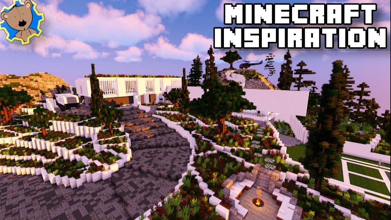 Ultra-Rich Modern Minecraft Mansion Tour! - Block Perfect Network - YouTube