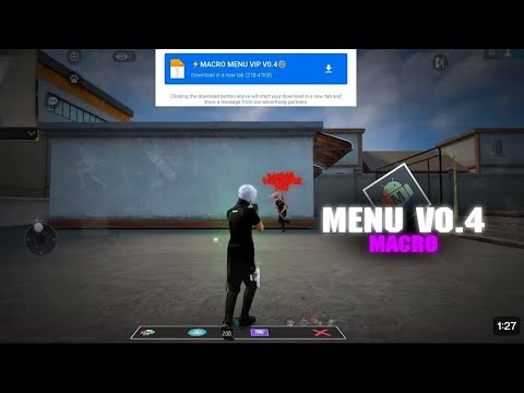 FREE FIRE MACRODROID MENU V0.4 MACRO 🇧🇷 FF SENSI BOOST APK NO BAN VIP 📌 ...